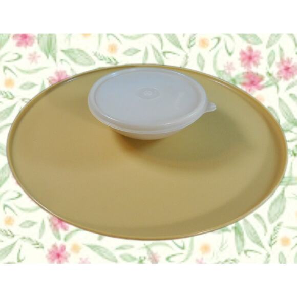 Tupperware | Kitchen | Tupperware Dipnserve 3 Piece Vintage Set Harvest ...